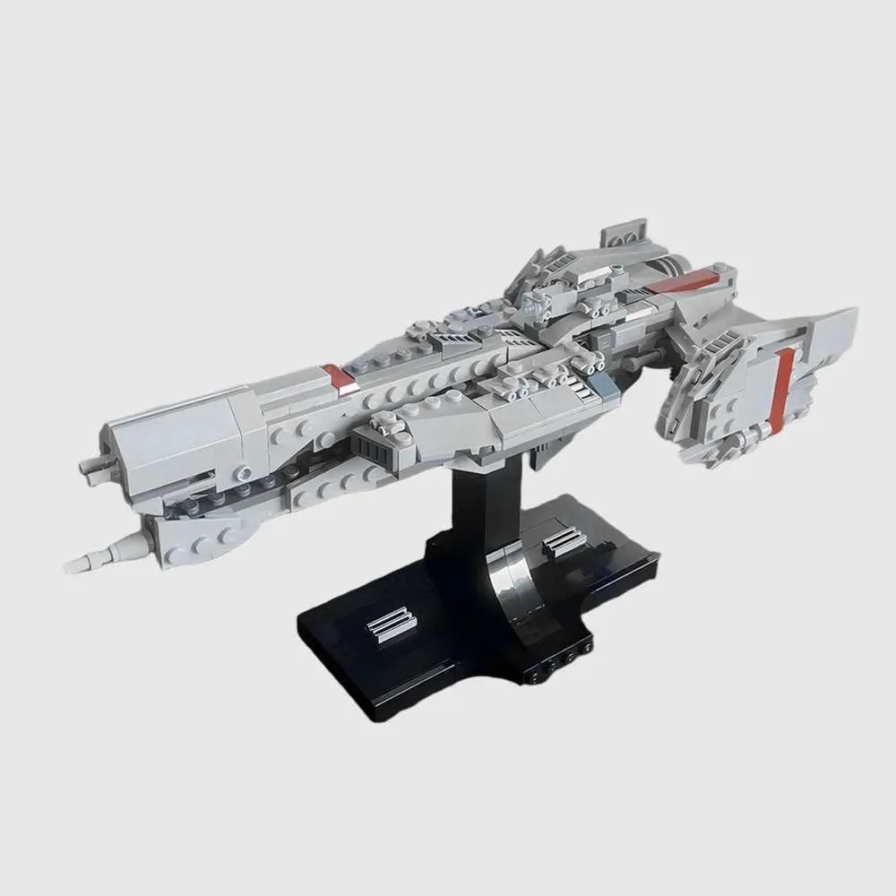 MOC Space War Light Frigate Building Block Model Acca Modular DIY ...