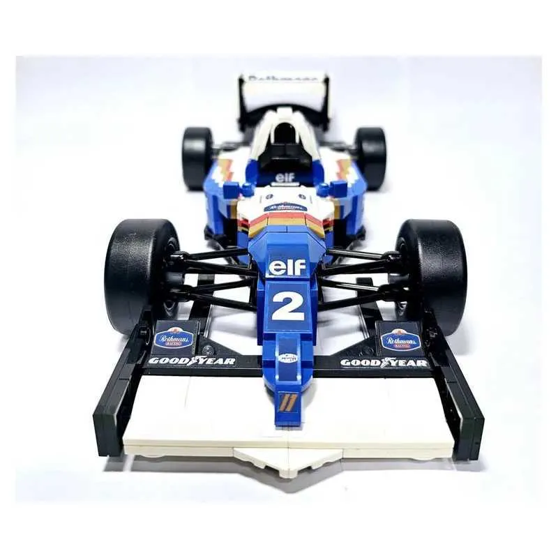 Building Blocks Race Car Wooden Model 904 Parts Sport Racing Sports Car ...