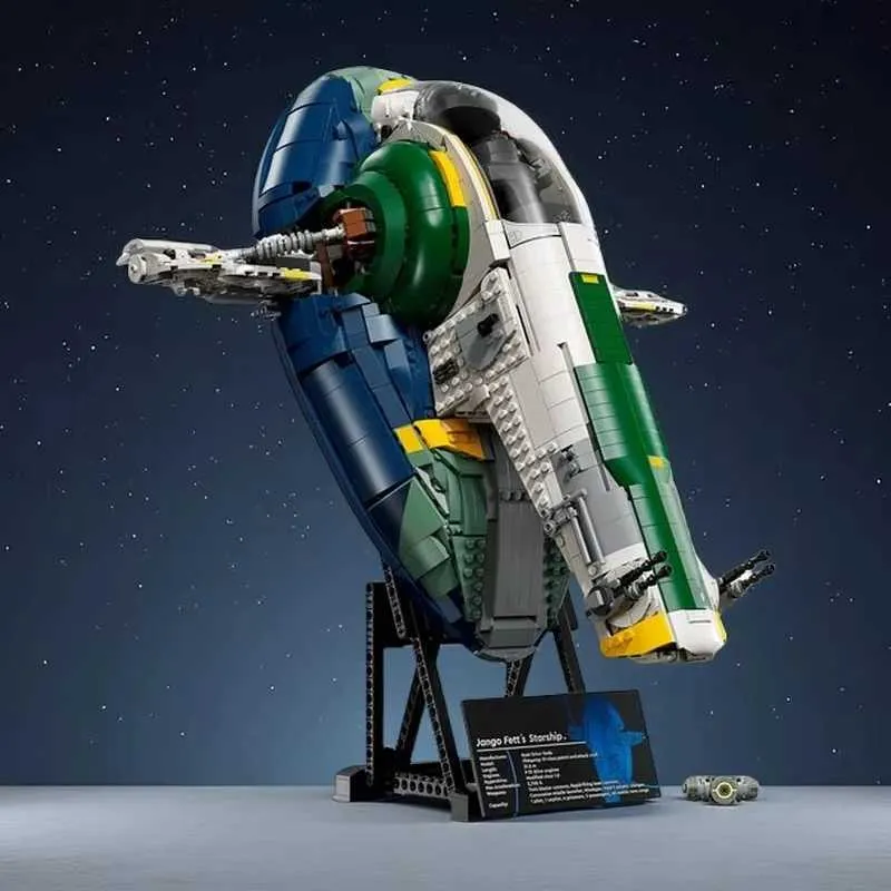 Firespray Starship Model Argos Building Blocks DIY Assemble Technology ...