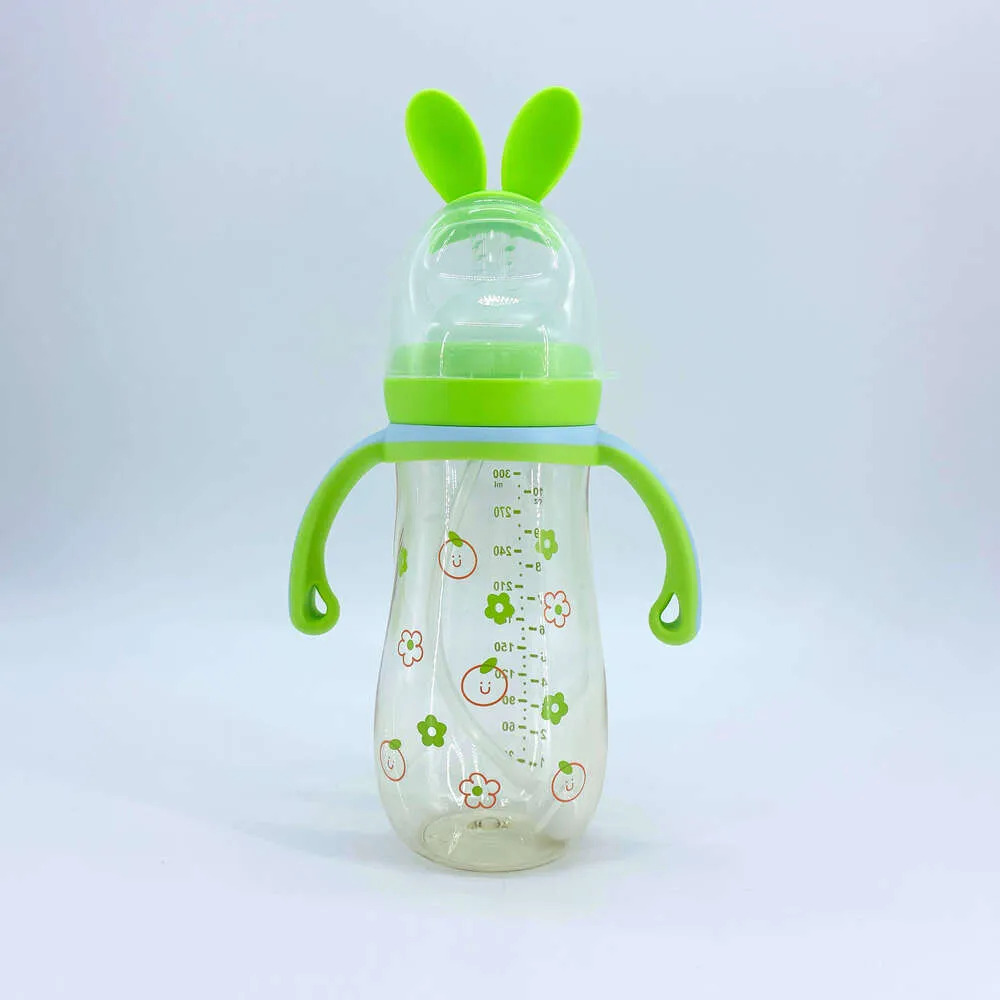 300ml Baby Handle With Scale Gravity Ball Children's Cup Wide Neck ...