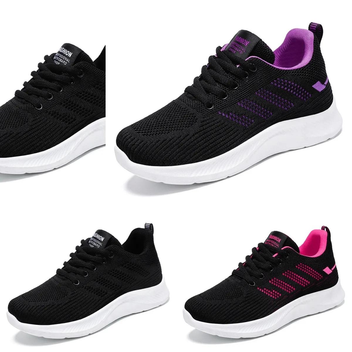 2025 New Sport Triple Black Men Running Shoes Designe Shoes Pink Beam ...