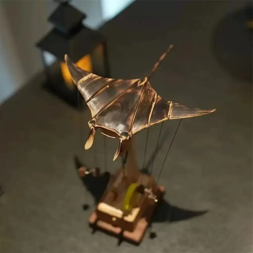 Wooden Motorized Manta Ray Ornament Handmade 3D... From Dou08, $21.8 ...