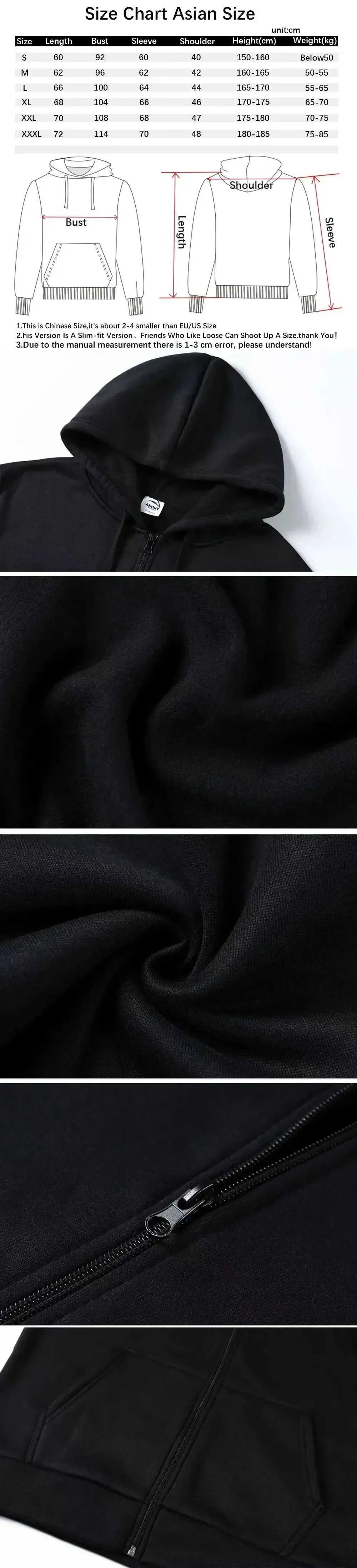 Die Ayliva Tour 2025 Zip Hoodie Vintage Long Sleeve Knit Sweatshirt Men ...