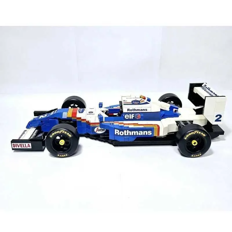 Building Blocks Race Car Wooden Model 904 Parts Sport Racing Sports Car ...