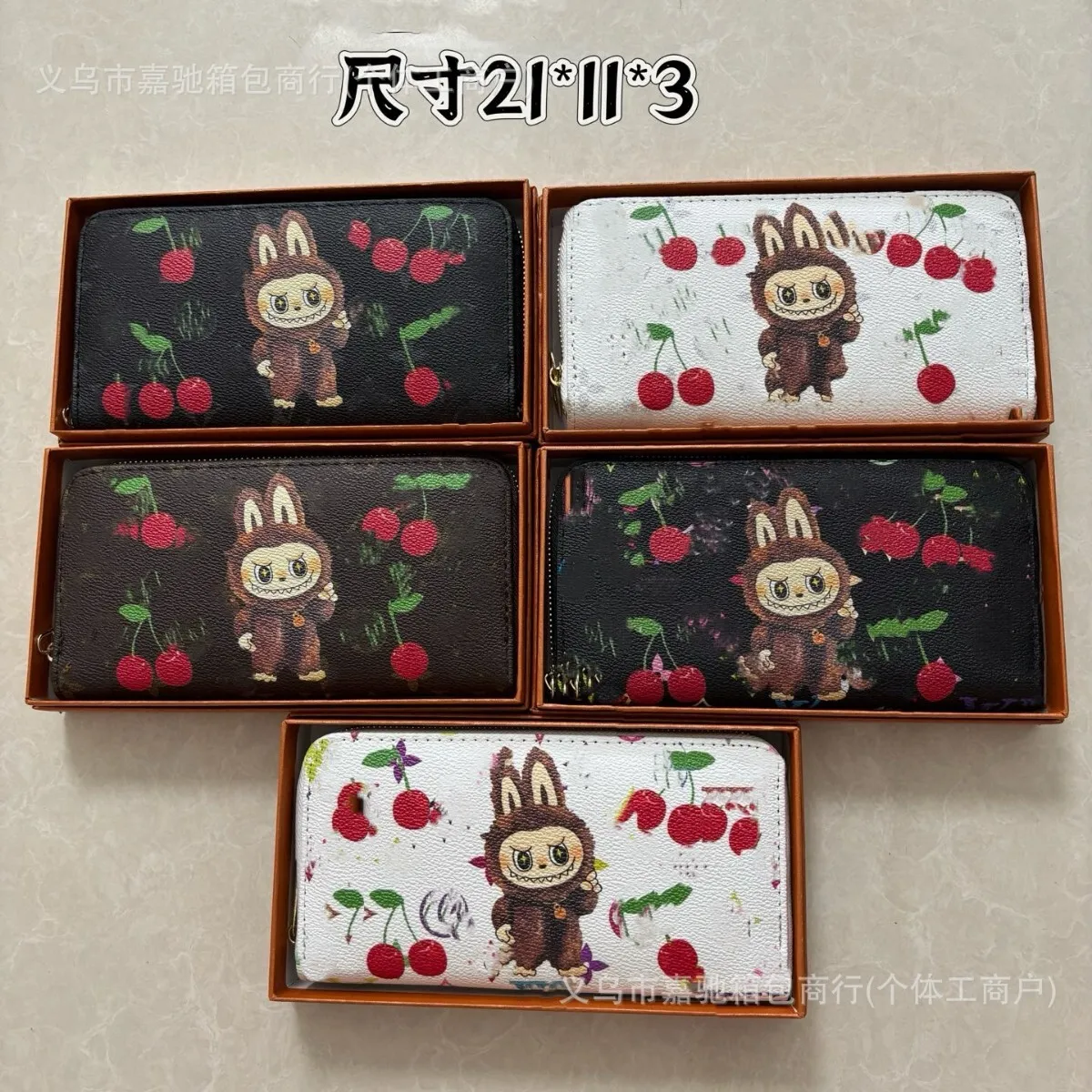 Coin Wallet Compact Oval PU Leather Clutch Wallet with Zipper Pouch and ...