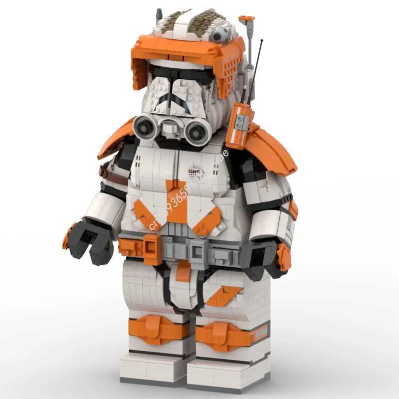 Moc Clone Trooper Commander Cody Phase 2 Megafigure Display Model ...