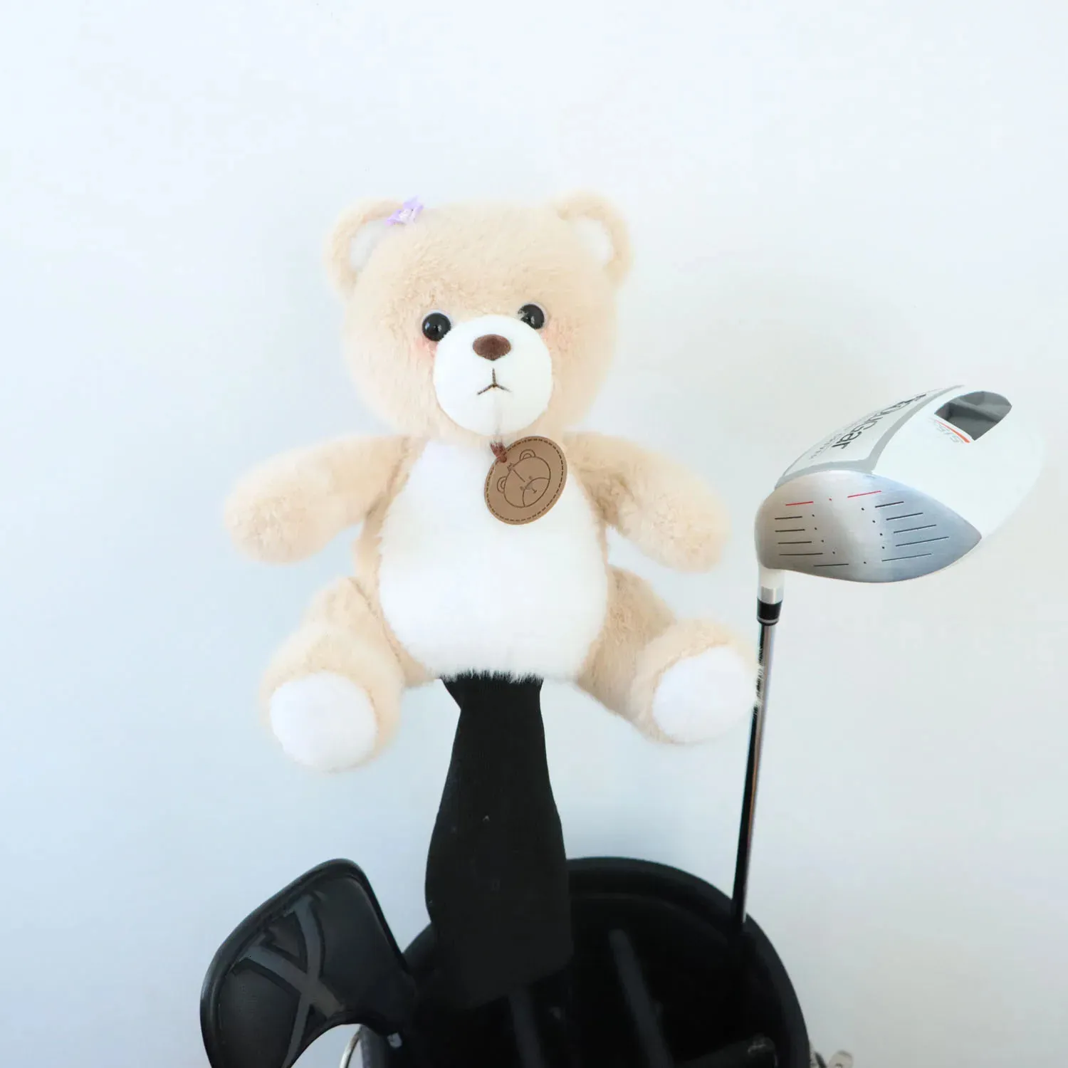 Little Bear Plush Animal Golf Head Cover for 460cc Wood Clubs, Outdoor ...