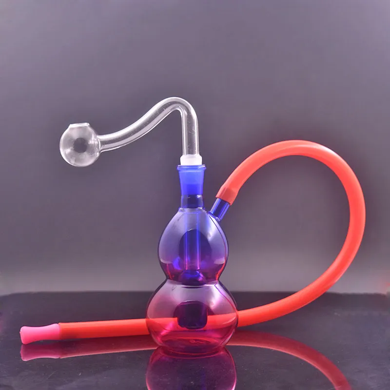 Oil Burner Water Bongs Gourd Shape Glass Oil Rig With Inline Matrix ...