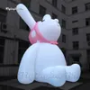 Wholesale Outdoor Giant White Inflatable Rabbit Balloon Cartoon Animal ...
