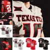 2024 Texas Tech Limited Football Jersey 2 Behren Morton 3 Bryce Ramirez ...