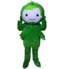 Green Cabbage Mascot Costume Cotton Plush Cartoon Anime Theme Unisex ...