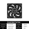 Great Wall Computer Case Fan 2.36 to 3.54 in 6 to 9 cm Quiet Cooling ...