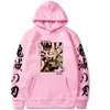 Kimetsu No Yaiba Demon Slayer Hanime Hoodie Anime Daki Gyutaro ...