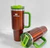 Stanley Watermelon Quencher Tumblers 1:1 H2.0 40oz Stainless Steel Cups ...