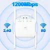 Long Range 5G/2.4G wifi extender with Amplifier and Signal Extender ...