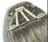 Young Fashionable Silve Clip In Grey Hair Fringe Bang... From ...