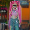 Jointed Doll: 14cm Cyclops Girl, Candy Color Resin BJD Doll - Flat Feet ...