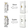 LED Cherry Wall Outlet Plate Night Light Plate With Automatic On/Off ...