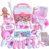 Other Toys Doctor Set For Kids Pretend Play Medical Kit With Nurse ...