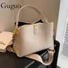 Guguo Designer Handheld Bucket Bag: Trendy Foreign Trade Fashion, Large ...