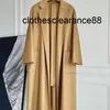 Women's Wool Cashmere Coat Max Ludmilla Double-sided Water Ripple Camel ...