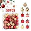 Party Decoration 3.15 in Plastic Christmas Tree Balls in Multiple ...