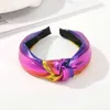 Wide Knotted Headband Solid Color and Colorful Hairbands for Women Hair ...