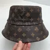 Embroidered blending material bucket hat with adjustable strap for men ...