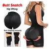 Compression Mesh Back Slimming Bodysuit Shapewear Butt Lifter Colombian ...