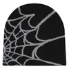 KnittSpider Printed Linen Knit Skullcap Beanie Hat for Boys Fitted Dome ...