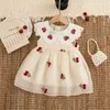 Girl Dresses Korean 2025 Summer Knitwear Cardigan Sweater Skirt Set for ...