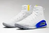 White Gold Curry 4 Triple White Basketball Shoes 2025 New Championship ...