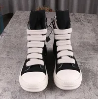 Unisex High Top Sneakers Lace Up, Side Zipper, Height Increasing Casual ...