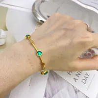 Designer Zircon K Gold Bracelet With Diamond Classic Couple Designer Zircon K Gold Bracelet With Diamond Classic Couple