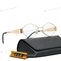 Luxury Gradient Designer Small Round Sunglasses For Men And Women High ...