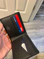 Classic Mens Luxury Desinger Wallet Fashion Check Plaid Style Men Small ...