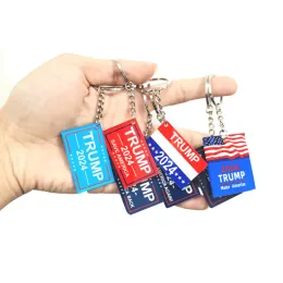 2024 Trump Falg Keychain Party Favor US Election Keychains Take America ...