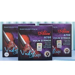 purple violin strings
