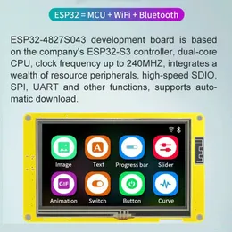 ESP32-S3 HMI 8M PSRAM 16M Flash Arduino LVGL WIFI & Bluetooth 7" Smart a white screen 7.0" RGB ...