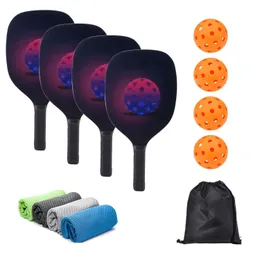 DHgate.com:4-in-1 Squash Pickleball Rackets & Paddles Set with Balls ...