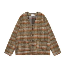 Luxury Brand Our Legacy Brown Plaid Mohair American Vintage Luxury Brand Our Legacy Brown Plaid Mohair American Vintage