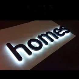 Wholesale Led Signs For Room Backlit Custom Shop Front Sign With ...