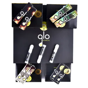 Top 10 Empty GLO Vape Cartridges Atomizers Extracts Oil Vapes Pen Packaging