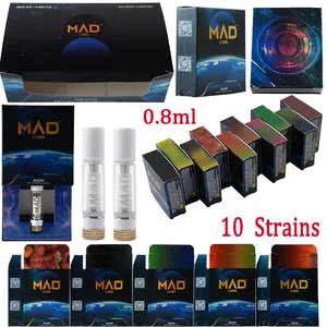10 Strains MAD Labs White Atomizers The Ultimate Guide to Vaping Cartridges