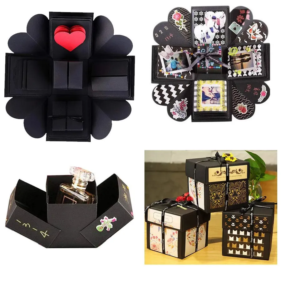 Creative Guide: How to Craft a Beautiful Unfolding Gift Box Step-by ...