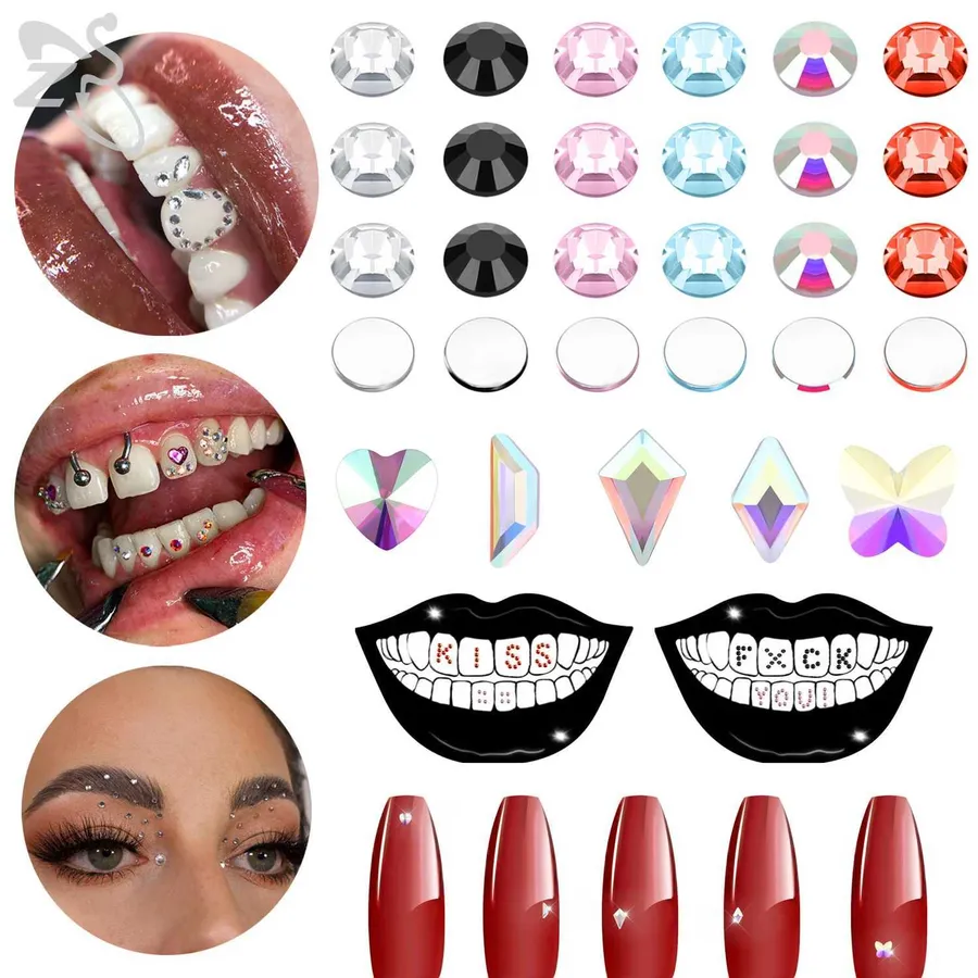 A Complete Guide to Safely Applying Teeth Jewelry: Tips, Tools, and ...