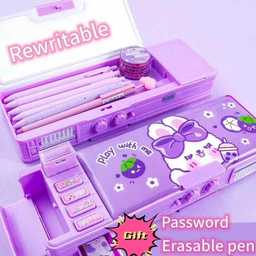 Password Lock vs. Magnetic Pencil Box: Which one actually keeps your ...