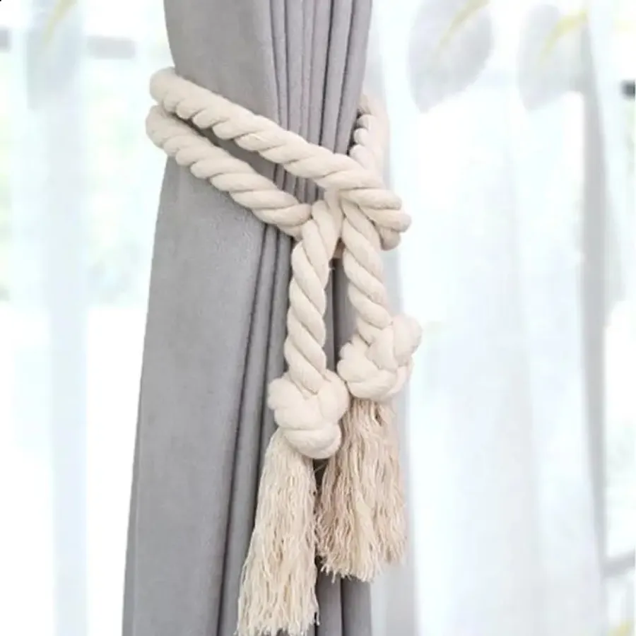 Mastering Sheer Curtain Security: Stylish Tips to Use Decorative Tie ...