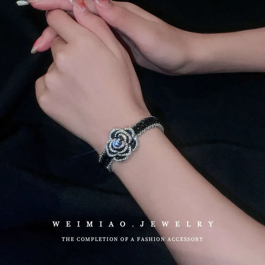 Crystal vs. Resin Camellia Bracelet: Does the material really change ...