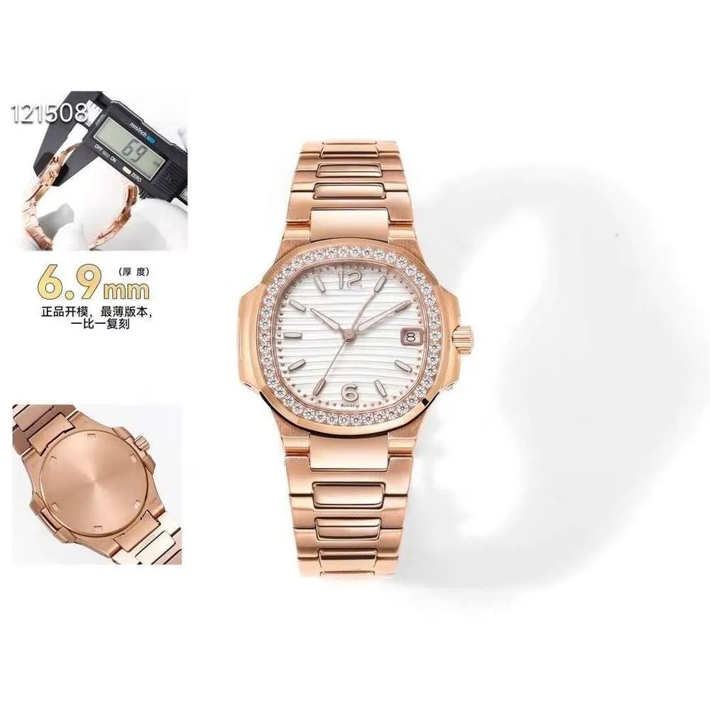 Women's Gradient Dial Rose Gold Stainless Steel Vintage Watches With ...